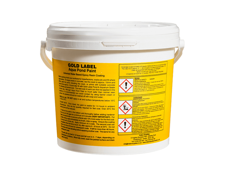 Gold Label Pond Paint (RAL / Custom Colour) - Hutton Aquatic Products